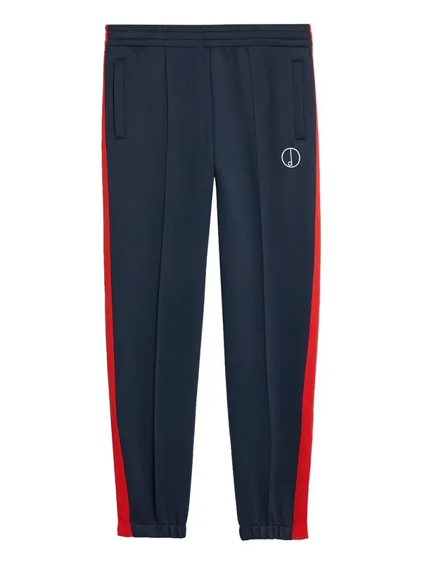 Dunhill Striped Jersey Track Pants - Navy