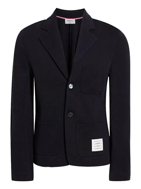 Thom Browne Wool Blazer - Navy