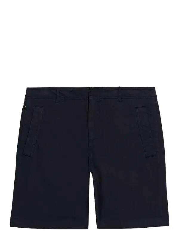 Dunhill Cotton-blend Sateen Shorts - Midnight Blue