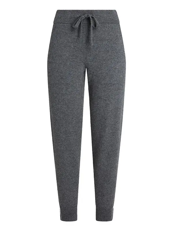 Thom Browne Cashmere Track Pants - Dark Gray