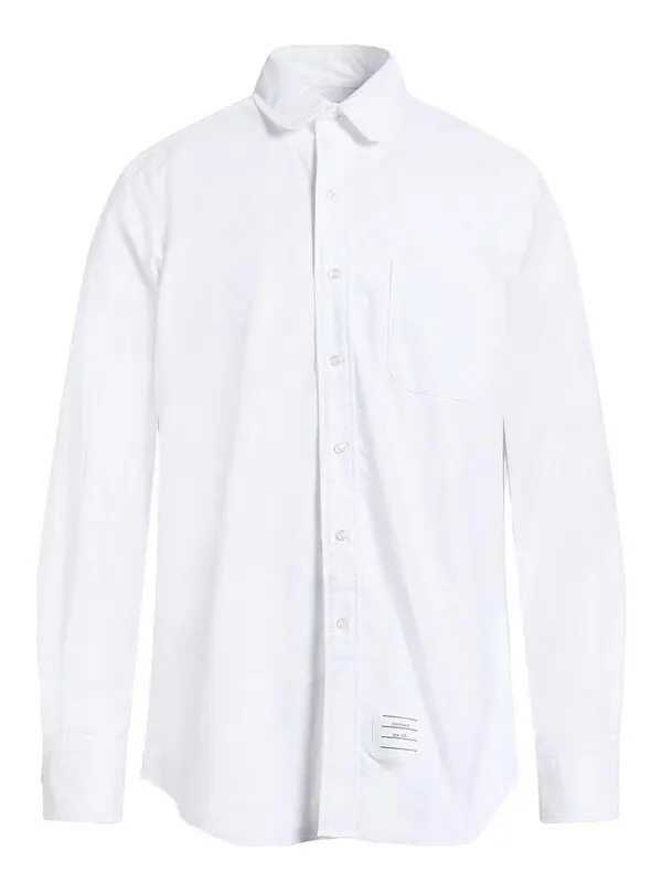 Thom Browne Cotton Oxford Shirt - White