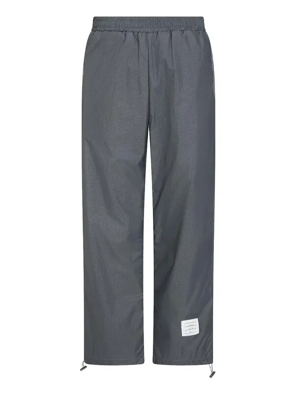 Thom Browne Ripstop Track Pants - Dark Gray