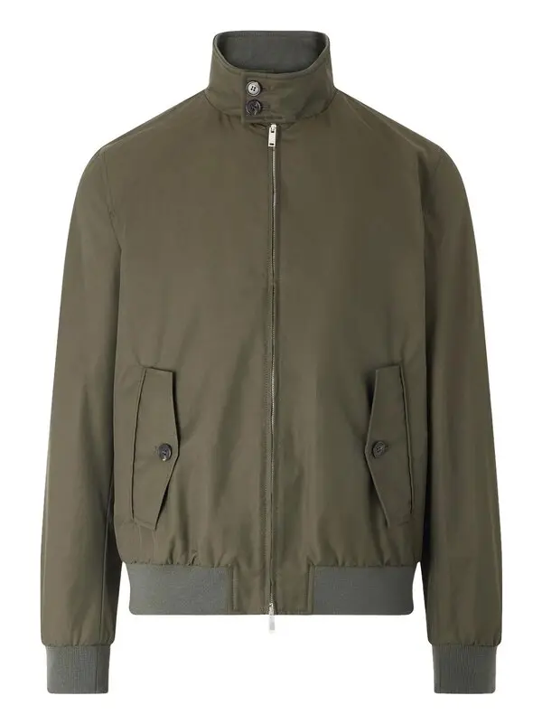 SLOWEAR Cotton-blend Bomber Jacket - Green