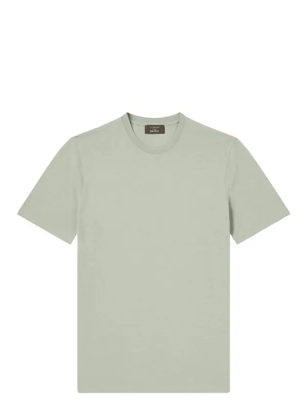 SLOWEAR Slim-fit Cotton-jersey T-shirt - Green