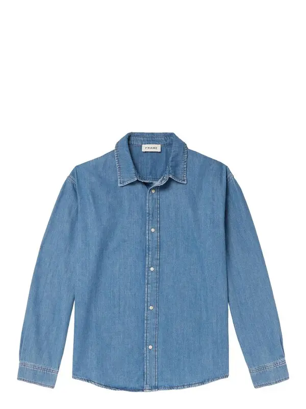 FRAME Classic Denim Shirt - Blue