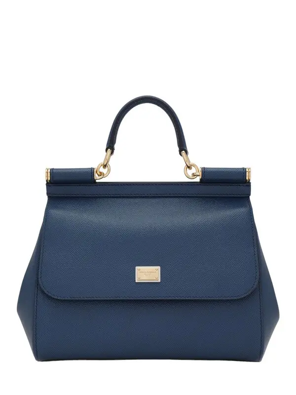 Dolce & Gabbana Large Sicily Handbag - Blue