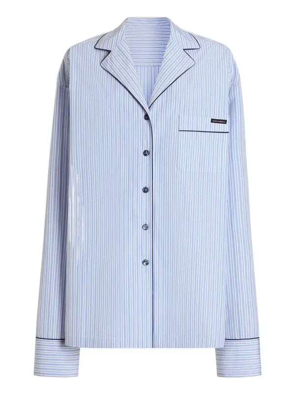 Dolce & Gabbana Striped Fabric Shirt - Multicolor