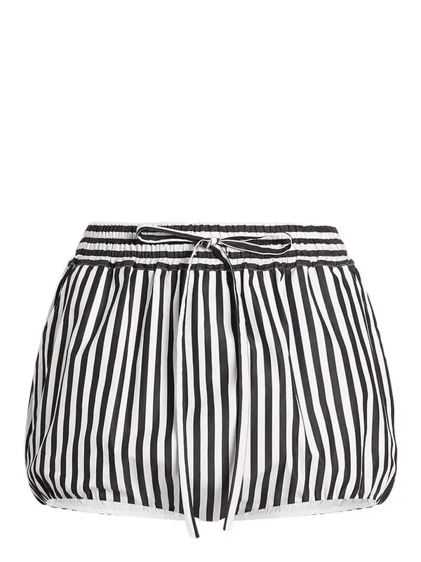 Dolce & Gabbana Striped Poplin Culottes - Multicolor