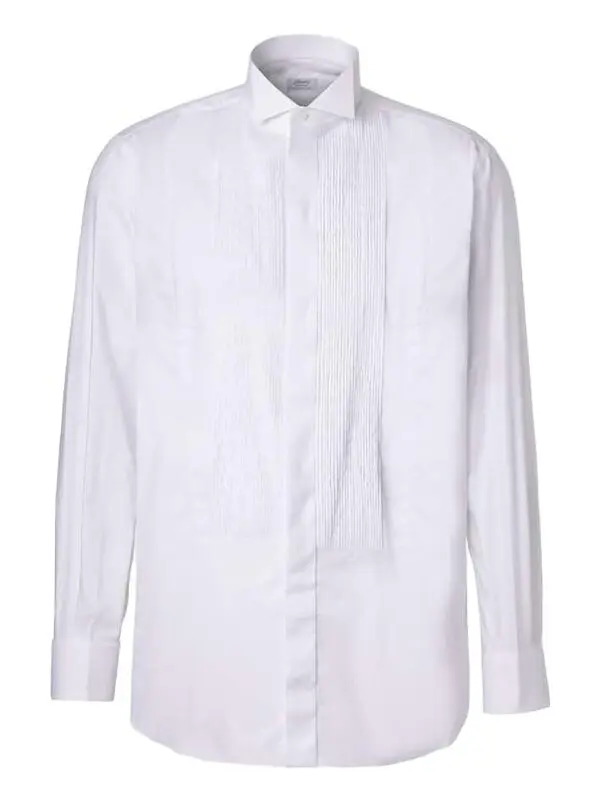 Brioni Cotton Shirt - White
