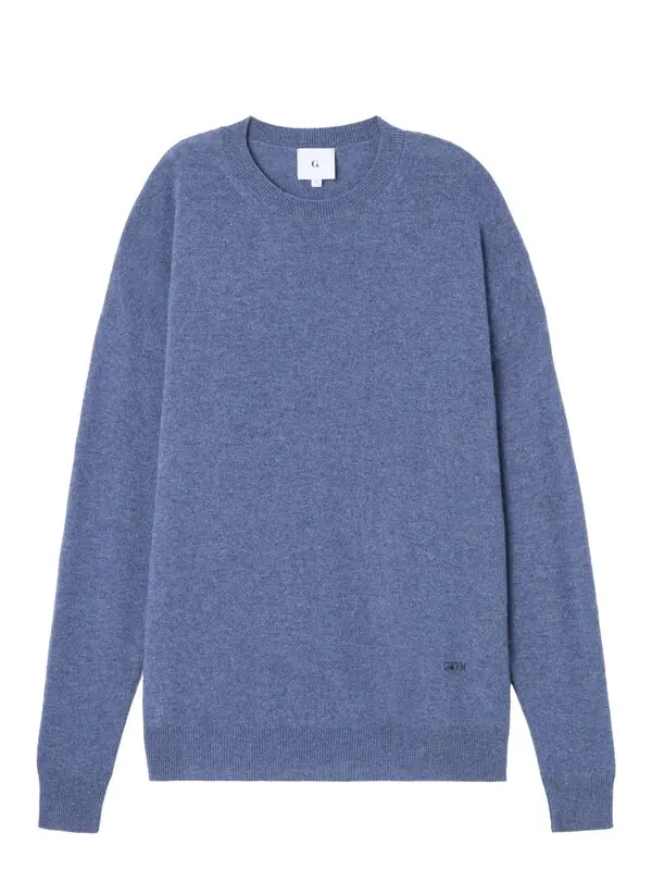 GWYN Lee Cashmere Sweater - Denim Blue