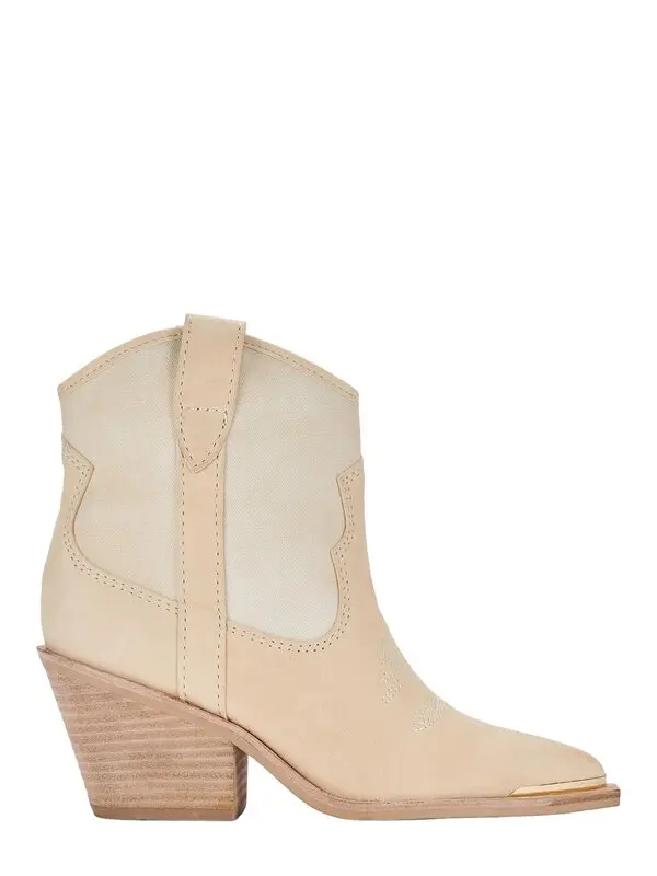 DOLCEVITA Nashe Booties - Vanilla Nubuck
