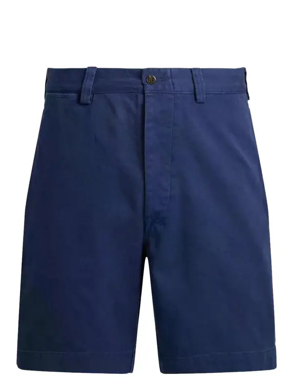 Polo Ralph Lauren Twill Pleated Shorts - Blue