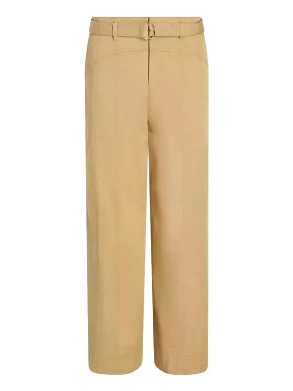 Cinq À Sept Elliott Belted Palazzo Pants - Neutrals