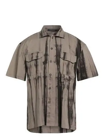 MESSAGERIE Shirt Light Brown Size Cotton, Elastane - Beige