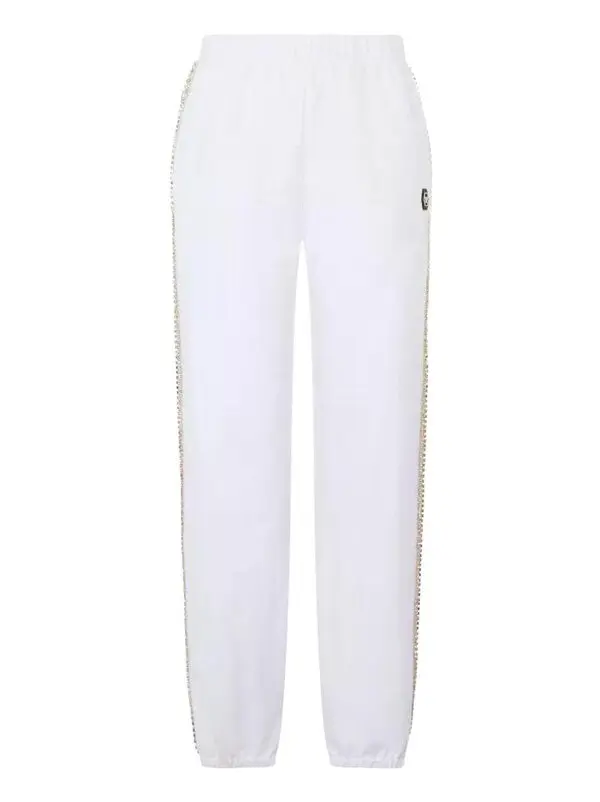 Philipp Plein Strass Joggers - White