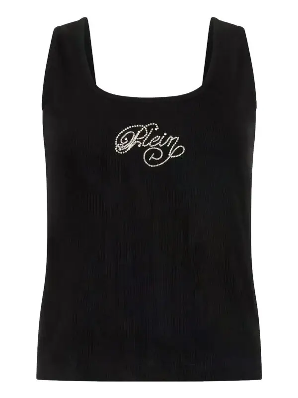 Philipp Plein Open-back Tank Top - Black