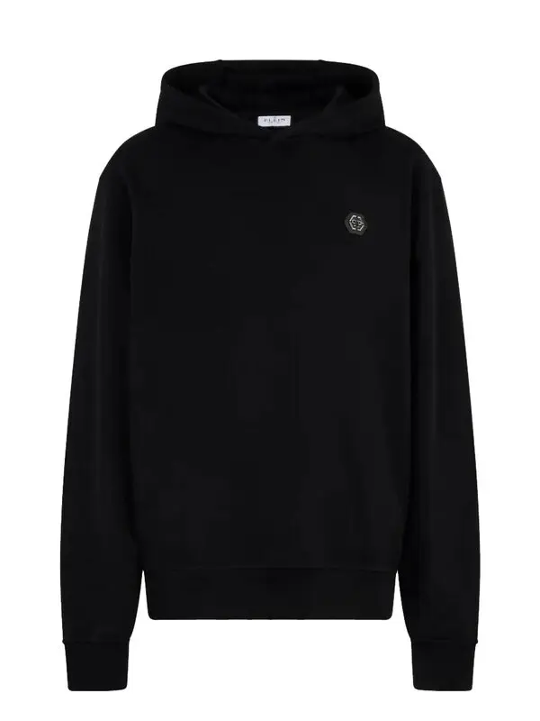 Philipp Plein Long-sleeve Hoodie - Black