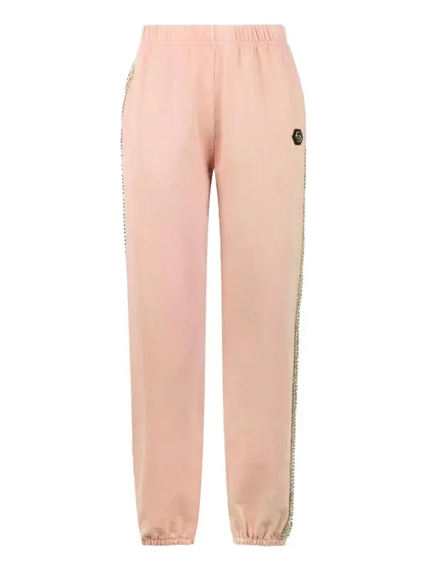 Philipp Plein Strass Joggers - Pink