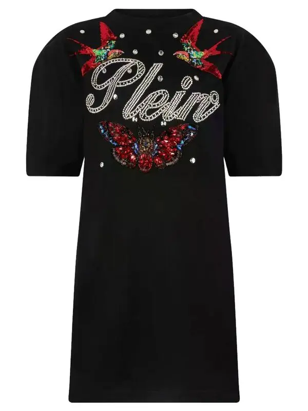 Philipp Plein Mini Dress - Black