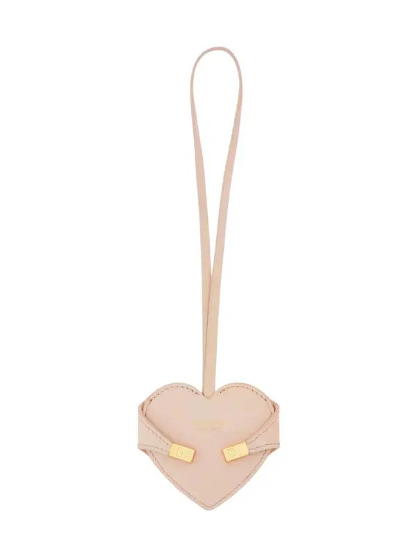 FERRAGAMO Hug Heart Mirror Charm - Pink