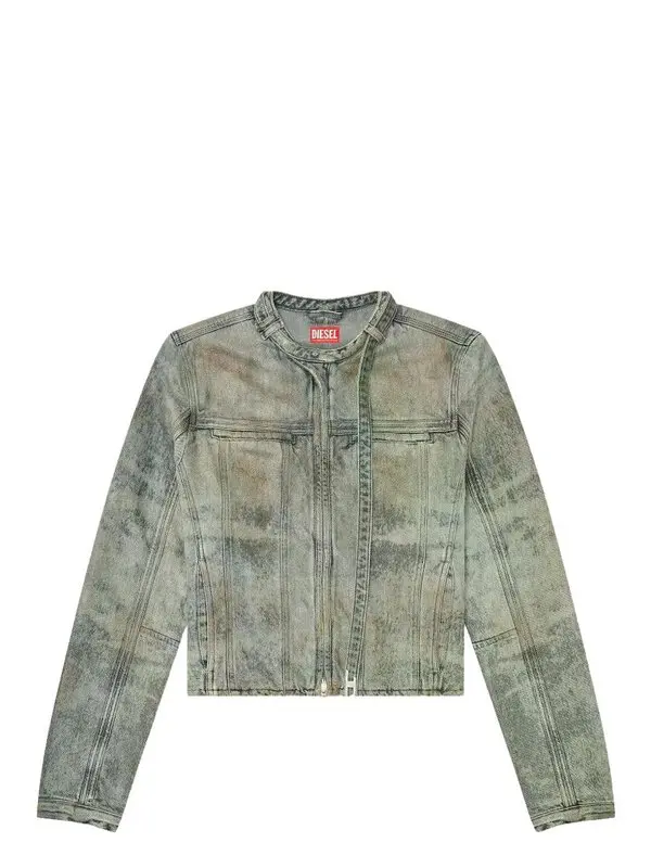 DIESEL D-vulmar-fsi Denim Jacket - Grey