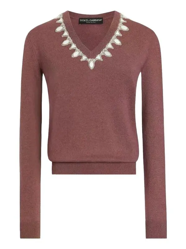 Dolce & Gabbana Cashmere Pullover - Pink