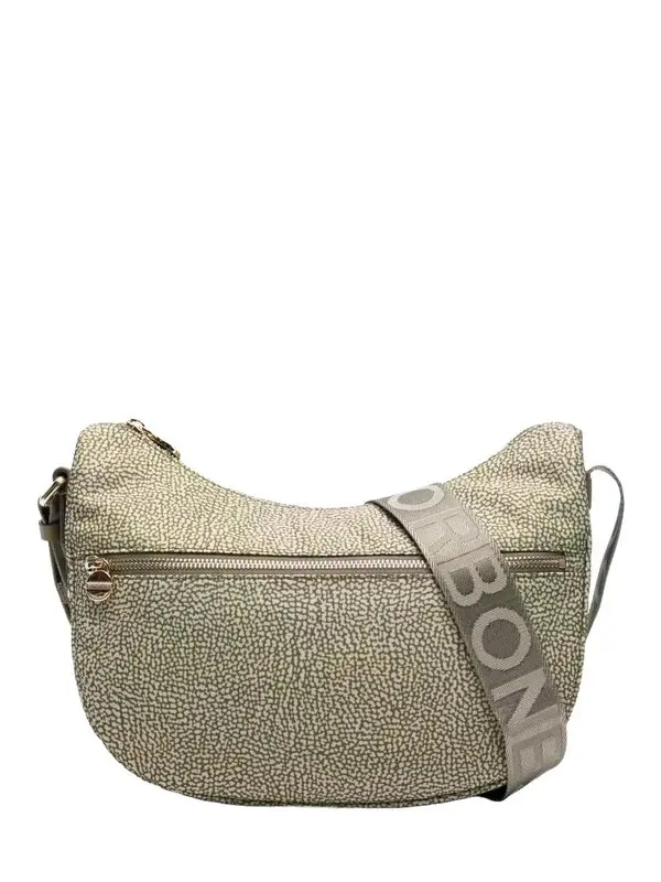 Borbonese Small Luna Zip Crossbody Bag - Green