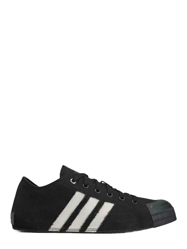 Y3 X Adidas Nissa Lo Stripe-detail Sneakers - Black