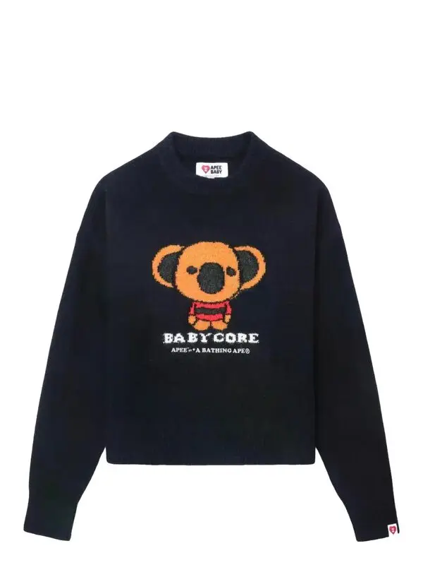 APEE™ BY *A BATHING APE® Koala Graphic Sweater - Blue