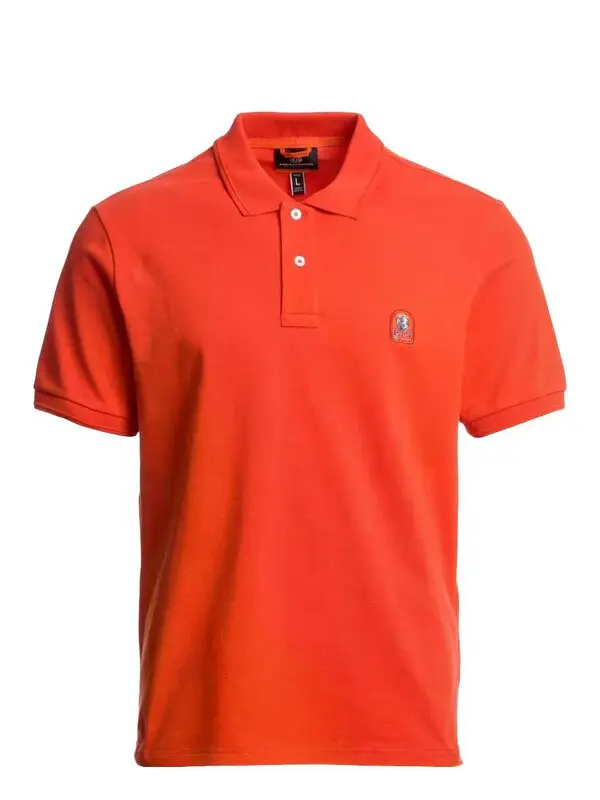 PARAJUMPERS Logo-patch Polo Shirt - Orange