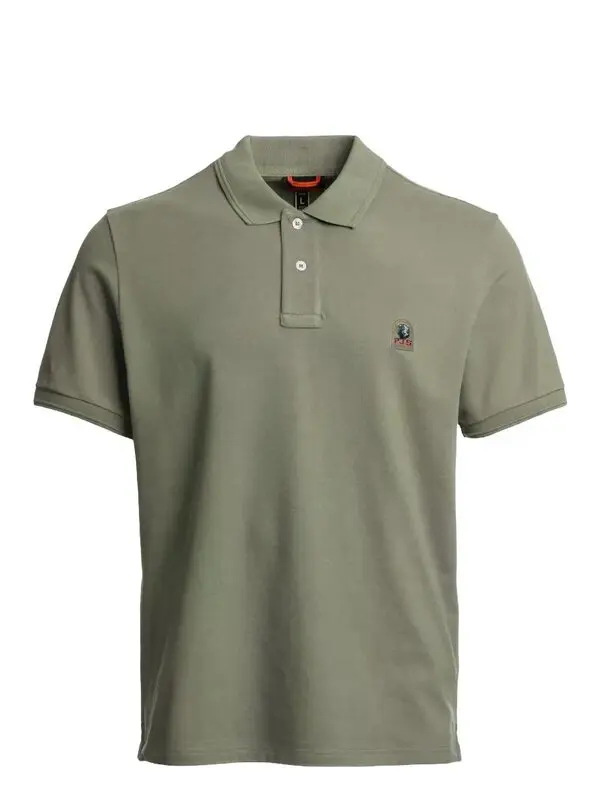 PARAJUMPERS Wellington Logo Polo Shirt - Green