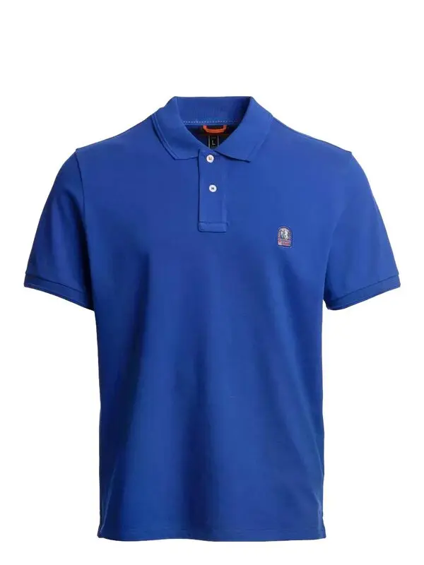 PARAJUMPERS Logo-patch Polo Shirt - Blue
