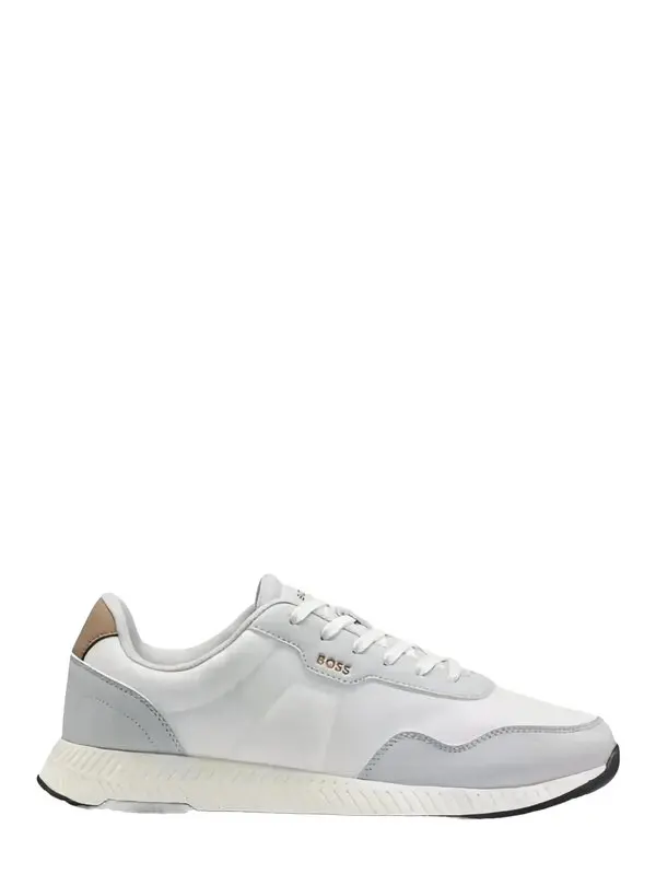 Hugo Titanium Lace-up Sneakers - White