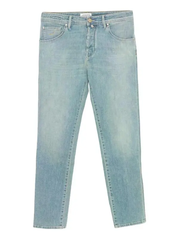 Jacob Cohen Scott Buttoned Jeans - Blue