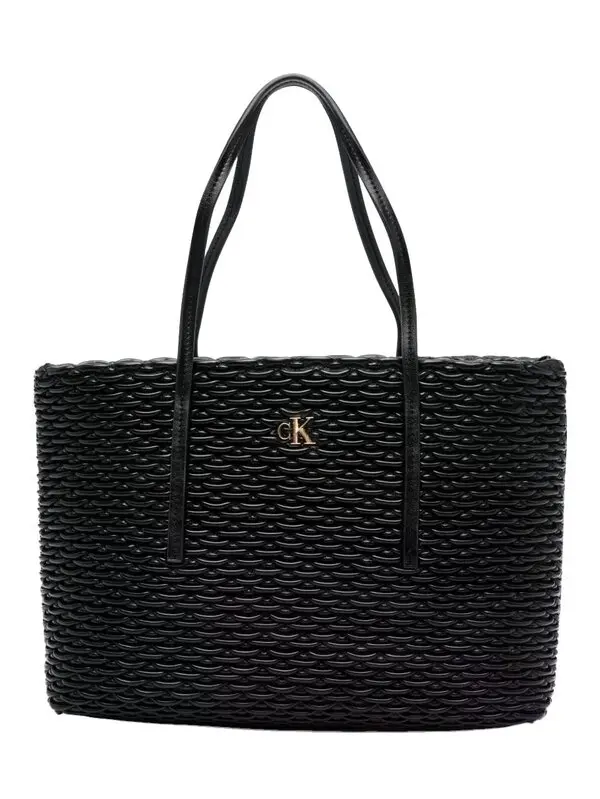 Calvin Klein Pleated Tote - Black