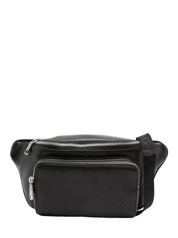 Calvin Klein Logo-embossed Belt Bag - Black