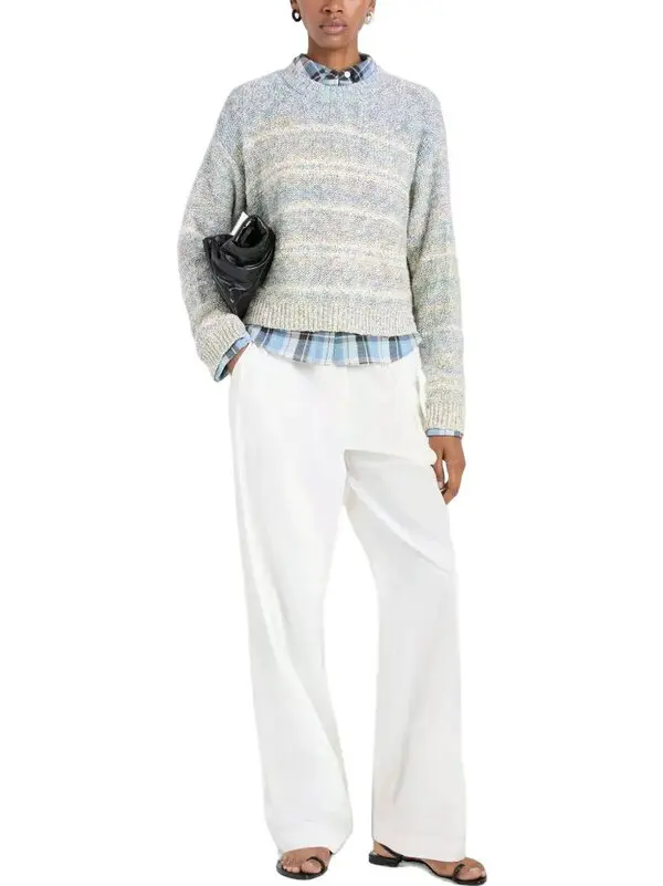 Proenza Schouler White Label Ivara Striped Sweater - Blue