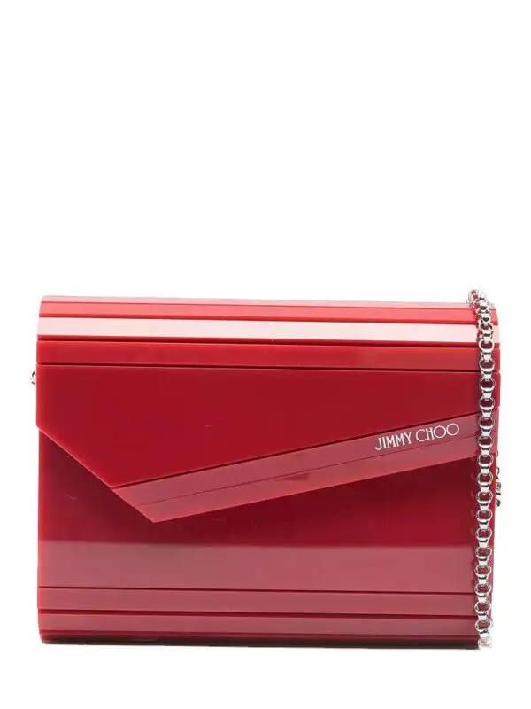 JIMMY CHOO Candy Chain Cross Body Bag - Red