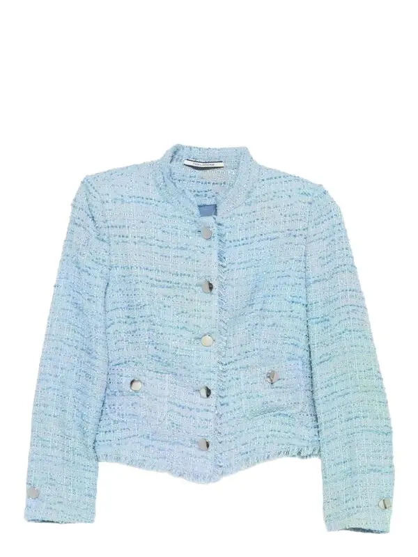 Tagliatore Jacqueline Buttoned Jacket - Blue