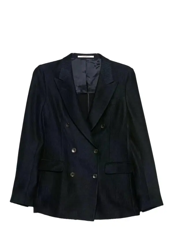Tagliatore Double-breasted Blazer - Blue