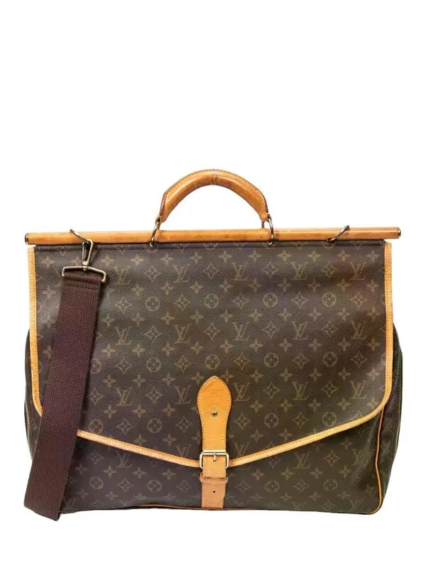 LOUIS VUITTON Monogram Tote Bag - Brown