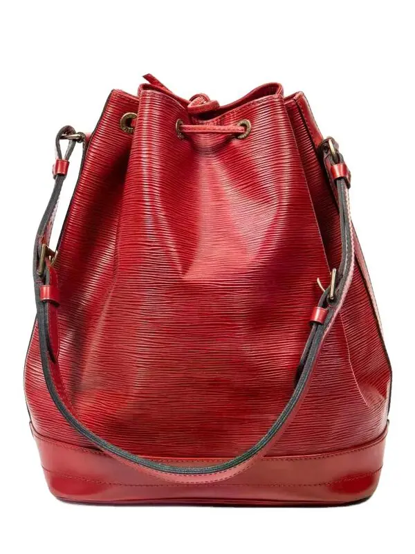 LOUIS VUITTON Noé Drawstring Bucket Bag - Red