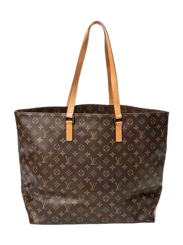 LOUIS VUITTON Monogram Tote Bag - Brown