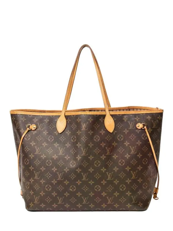 LOUIS VUITTON Neverfull Gm Monogram Tote Bag - Brown