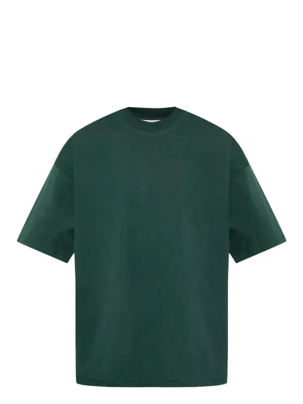 DARKPARK Mick Slit Crew Neck T-shirt - Green