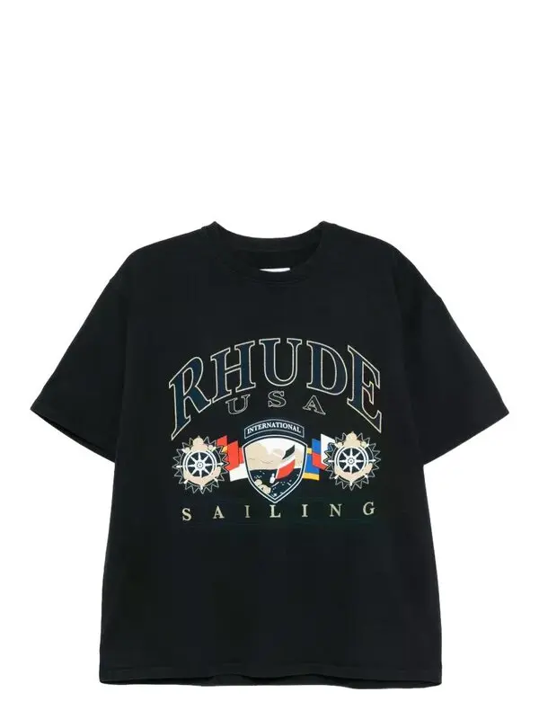 Rhude Graphic T-shirt - Black