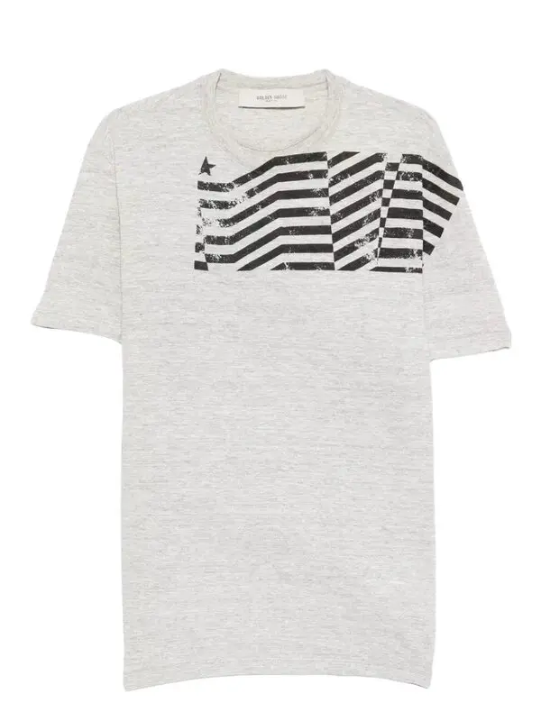 GOLDEN GOOSE Short-sleeve T-shirt - Grey