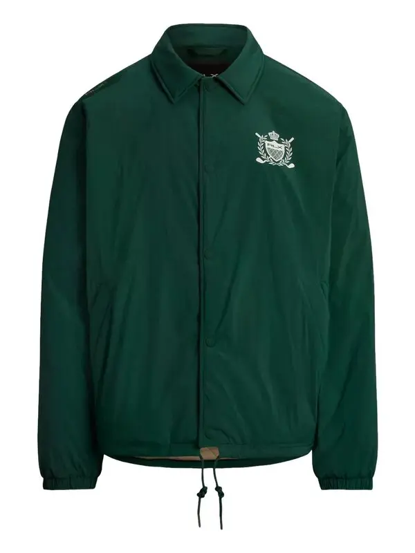 Rlx Ralph Lauren Polo-collar Jacket - Green