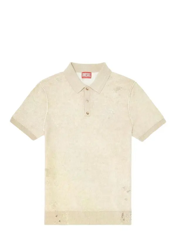 DIESEL® K-danny Polo Shirt - Neutrals