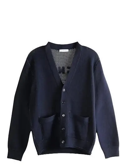 Givenchy V-neck Cardigan - Dark Navy Blue